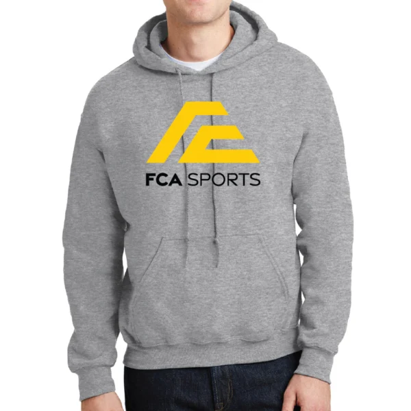 FCA Heavyweight Hooded Custom Official FCA Designs Front & Back Large ...